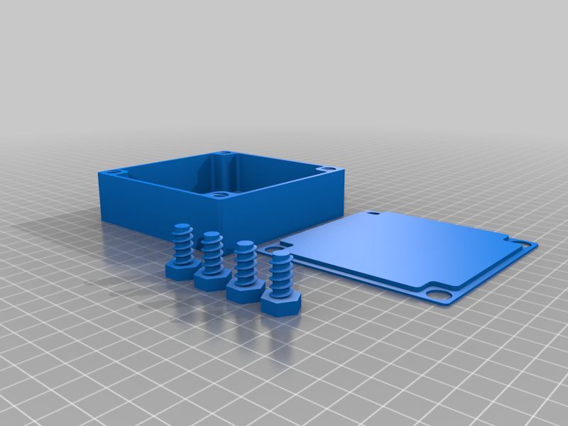 Free 3D file Box, Fully printed, No screws・3D print object to download ...