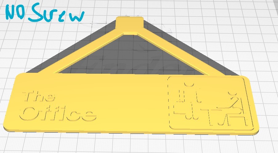 Archivo 3D gratis El cartel de la oficina (decoración)・Diseño de ...