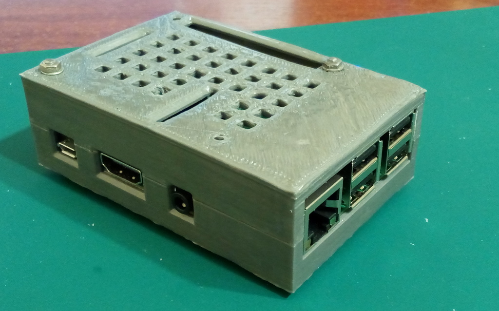 Free 3D file Rasberry Pi 3b Case v1・3D printer model to download・Cults
