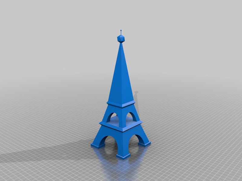 Free 3D file Eiffel tower・3D print model to download・Cults