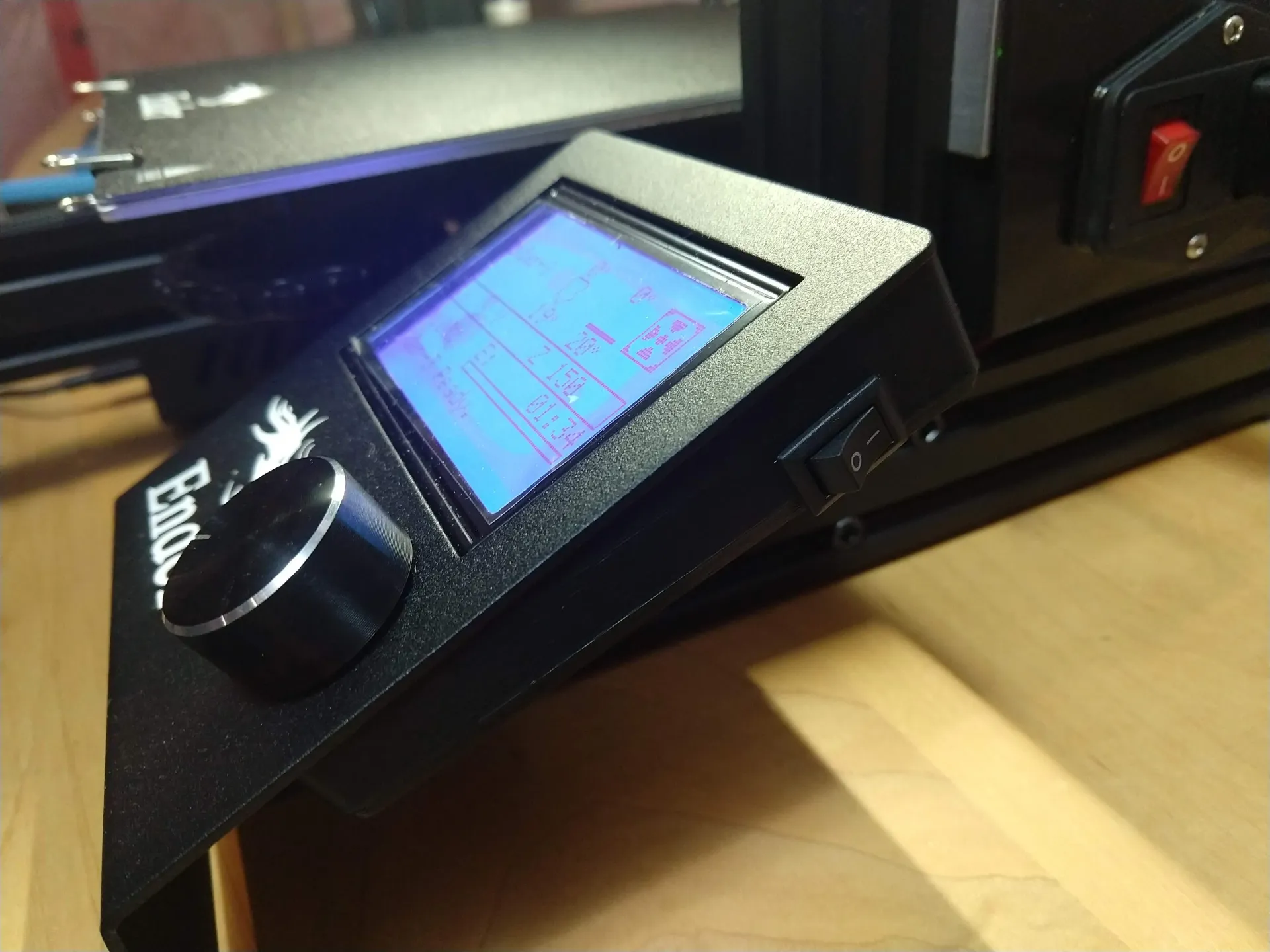 Free 3D file Ender 3 Display PCB Cover with Rocker Switch Cutout 🧑‍🔧・3D ...