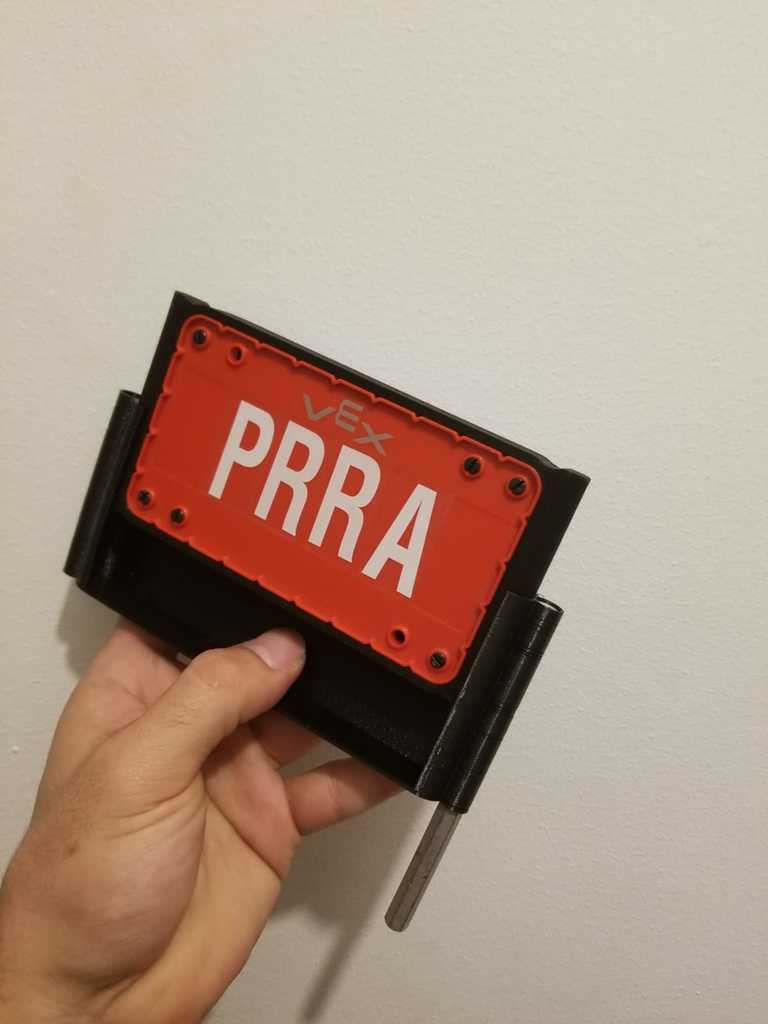 Free 3D file VEX Robotics License Plate Holder・3D printer model to ...