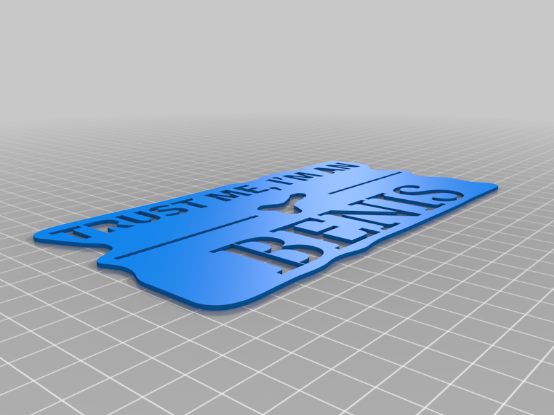 Free 3D file I'm an Benis・3D printing idea to download・Cults