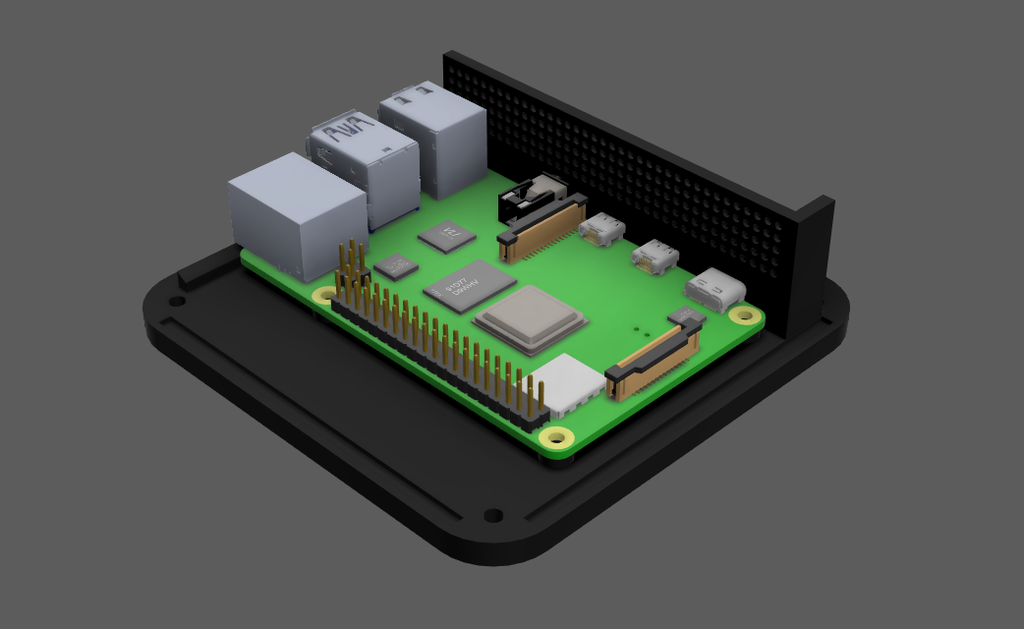 Free 3D file Raspberry Pi 4B Case・3D printing model to download・Cults