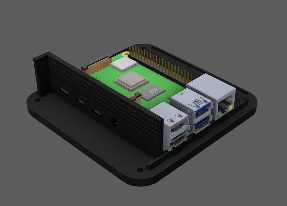 Free 3D file Raspberry Pi 4B Case・3D printing model to download・Cults