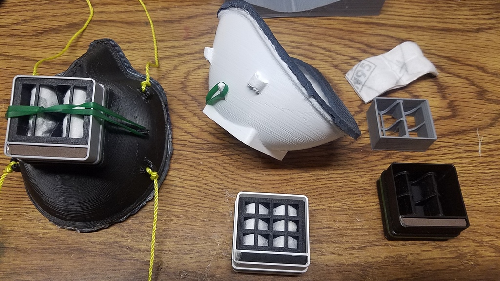 Free 3D file N95 Face Mask Filter 🩻・Design to download and 3D print・Cults