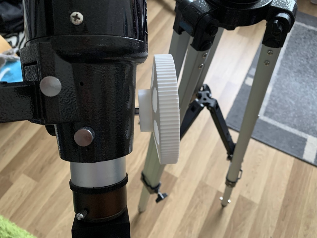 Free 3D file Skywatcher larger focuser knob ⚽・3D printable design to ...