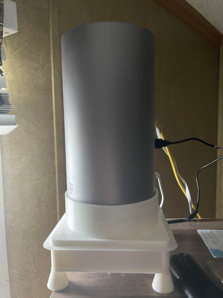 Free 3D file T-Mobile Trash Can Router 120mm Fan Adapter・3D printer ...