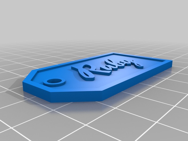 Free 3D file ruby gift tag・3D print design to download・Cults