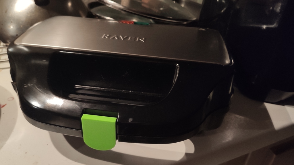 Free 3D file RAVEN ES006 Waffle Maker clips replacement・3D print design ...