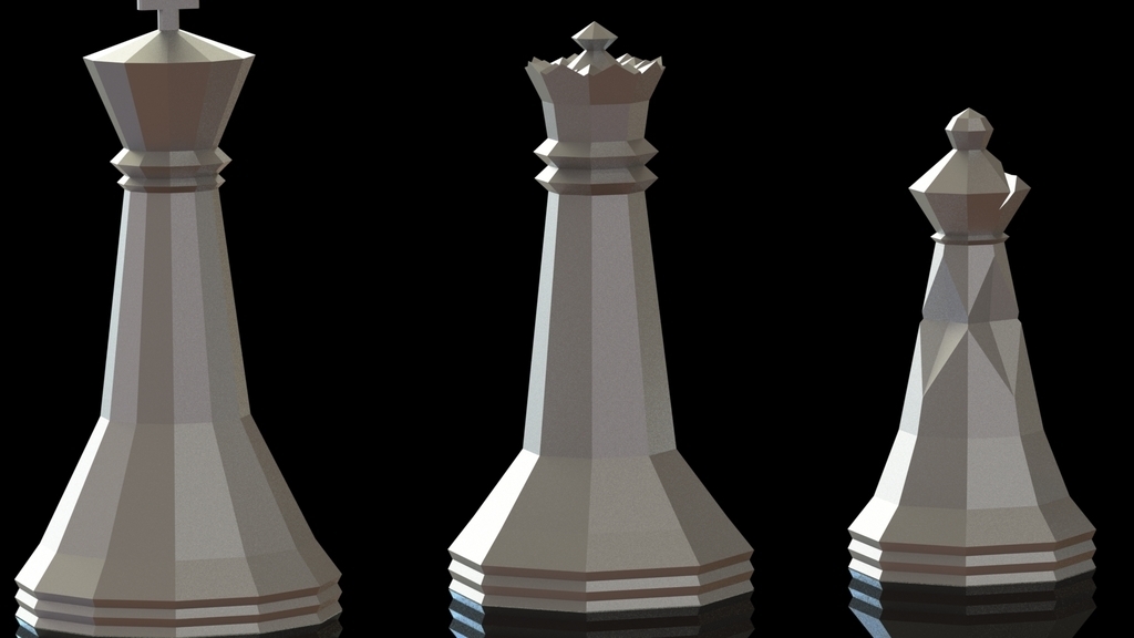 Free 3D file Chess Set 02 v01.STL ♟️・3D print model to download・Cults