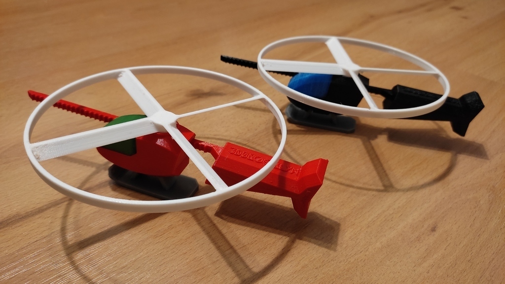 Free 3D file Flying helicopter toy 🚁・3D print model to download・Cults