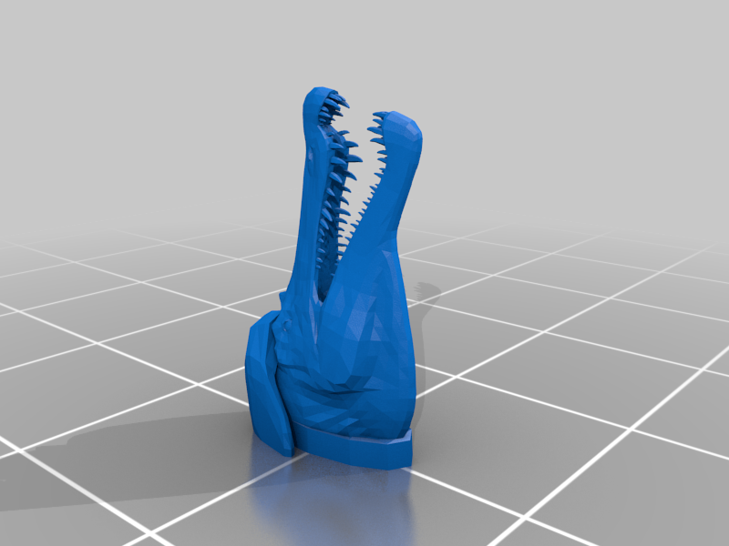 Free 3d File Armored Baryonyx・template To Download And 3d Print・cults