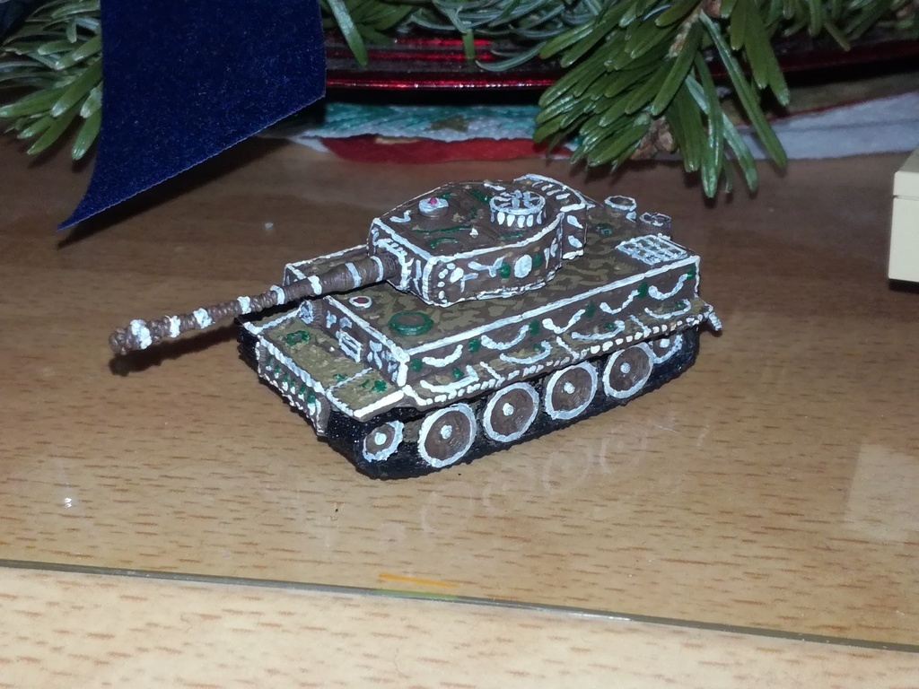 Archivo 3D gratis Gingerbread Tiger Tank 🐅・Plan para descargar y ...