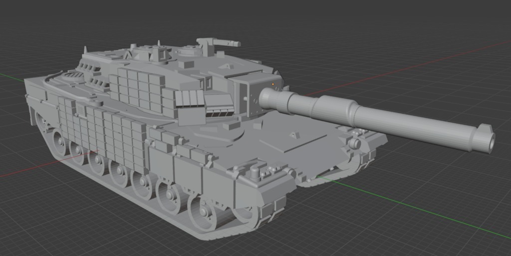 Free 3D file Leopard 2A4V 🐆・3D print design to download・Cults
