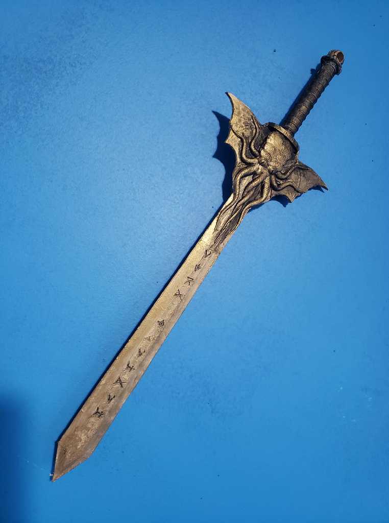 Free 3D file Sword of Cthulhu・3D printer design to download・Cults