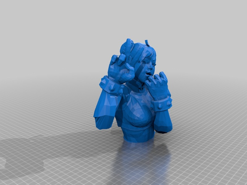 Free 3D file Chun Li (Street Fighter) 🎨・3D print model to download・Cults