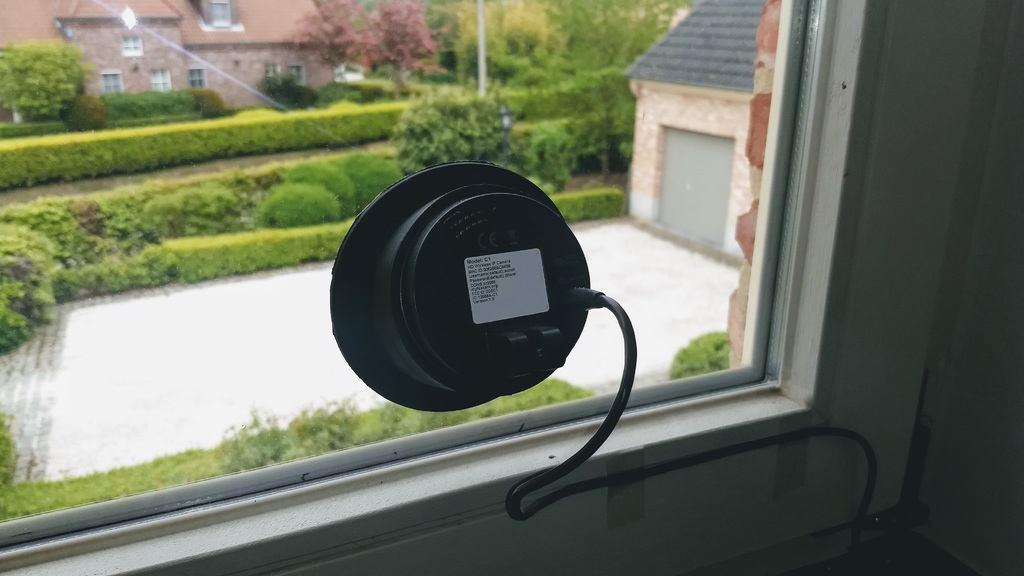 Free 3D file Foscam C1 camera window mount・3D printing idea to download ...