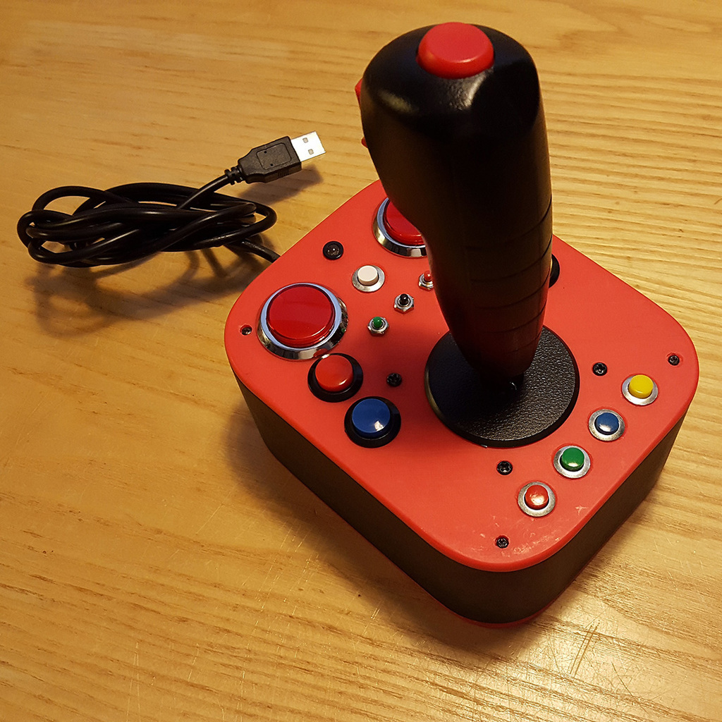 Free 3D file Zhixalom's Big Retro Joystick・3D print model to download・Cults