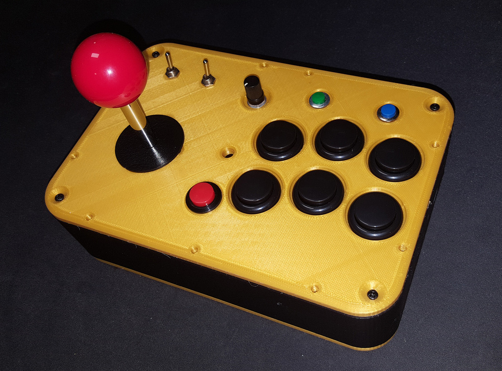 Free 3D file Zhixalom's Arcade-Board Joystick・3D printable design to ...