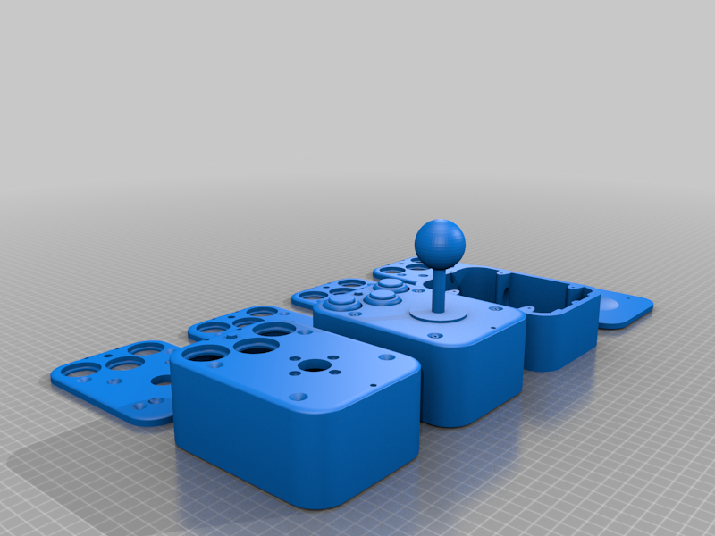 Free 3D file Zhixalom's Retro Joystick 🕹️・3D printable model to ...