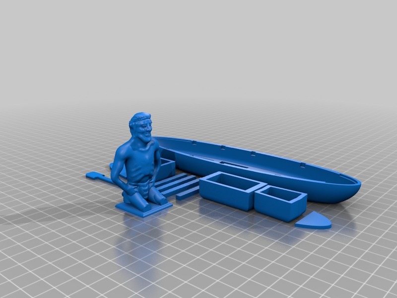 Free 3D file Paddle to the Sea 🇨🇦・3D printer model to download・Cults