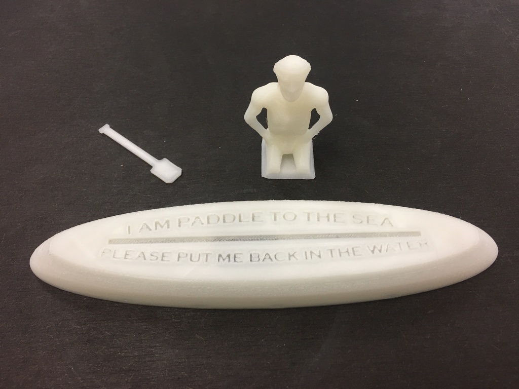 Free 3D file Paddle to the Sea 🇨🇦・3D printer model to download・Cults