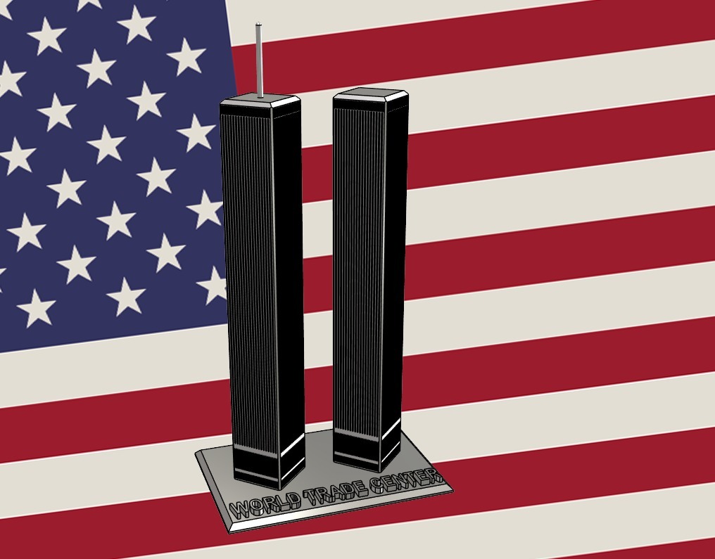 Free 3D file The World Trade Center 🗺️・3D printable object to download ...