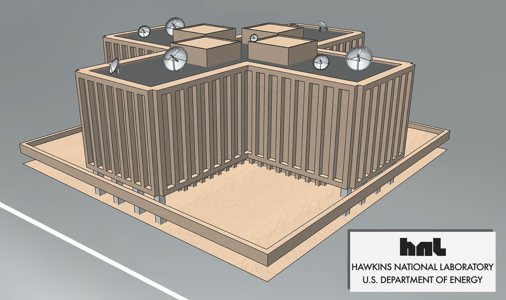 Fichier 3D gratuit Laboratoire de recherche de Stranger Things Hawkins ...