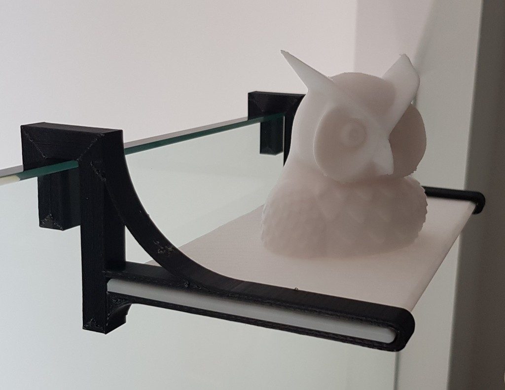 Free 3D file Modular Shelf for Thin Cubicle Wall・3D print object to ...