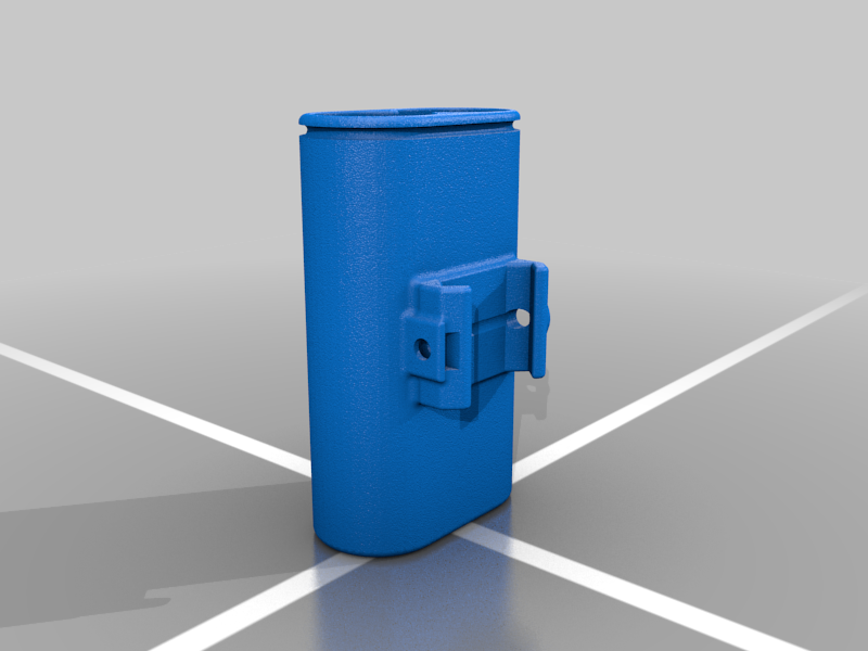 Free 3D file M-LOK & Picatinny Rail mounted Spare Battery Holders 🔋 ...