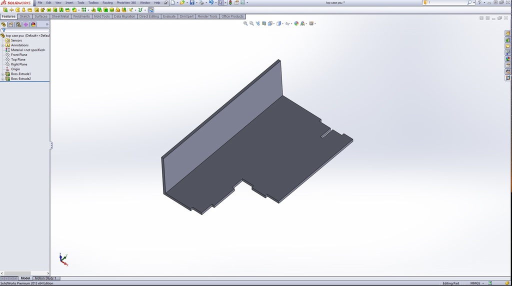 Fichier 3D gratuit Couvercle de PSU Anet A8 avec refroidissement direct ...
