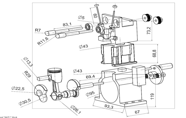 Fichier 3D gratuit éduactionnel Moteur rotatif contre moteur à pistons ...