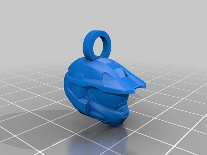 Free 3D file Halo Key Chain 😇・Object to download and to 3D print・Cults