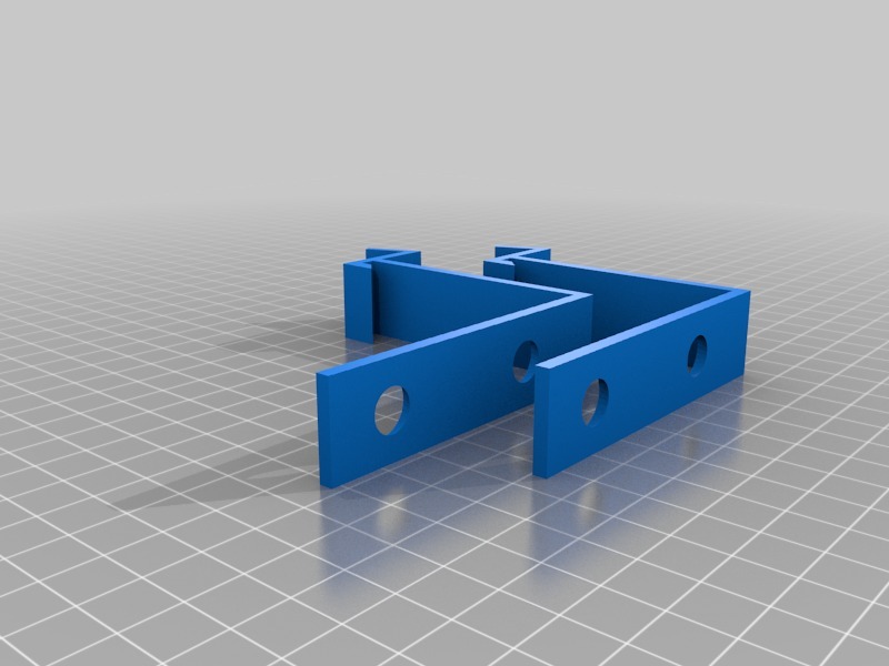 Free 3D file Slotted Wall Bin and Brackets・Template to download and 3D ...