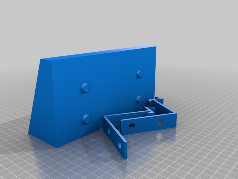 Free 3D file Slotted Wall Bin and Brackets・Template to download and 3D ...