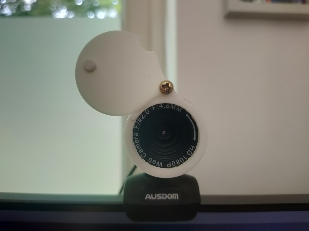 Free 3D file Round Webcam-Cover・3D printable design to download・Cults
