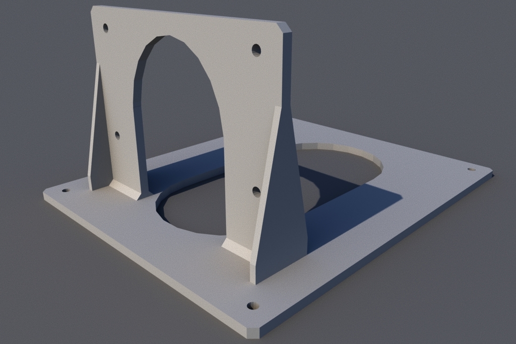 Free 3D file EK Watercooling pump mount for corsair 650d・3D printer ...