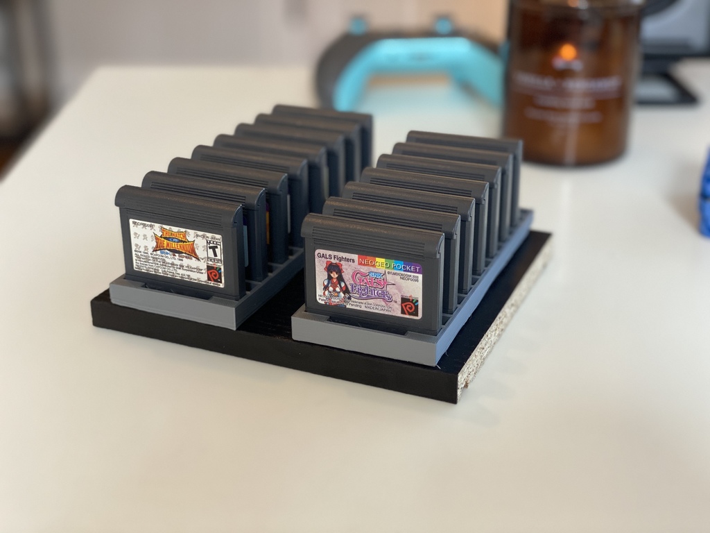 Free 3D file Ikea GNEDBY NeoGeo Pocket Game Cartridge Shelf Holder・3D ...
