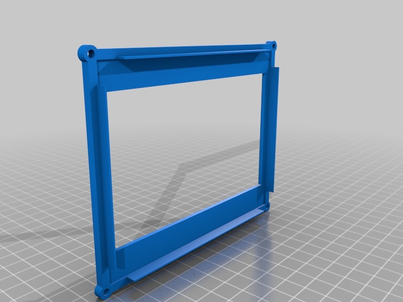 Free 3D file Raspberry Pi 5inch touchscreen case・3D printer design to ...