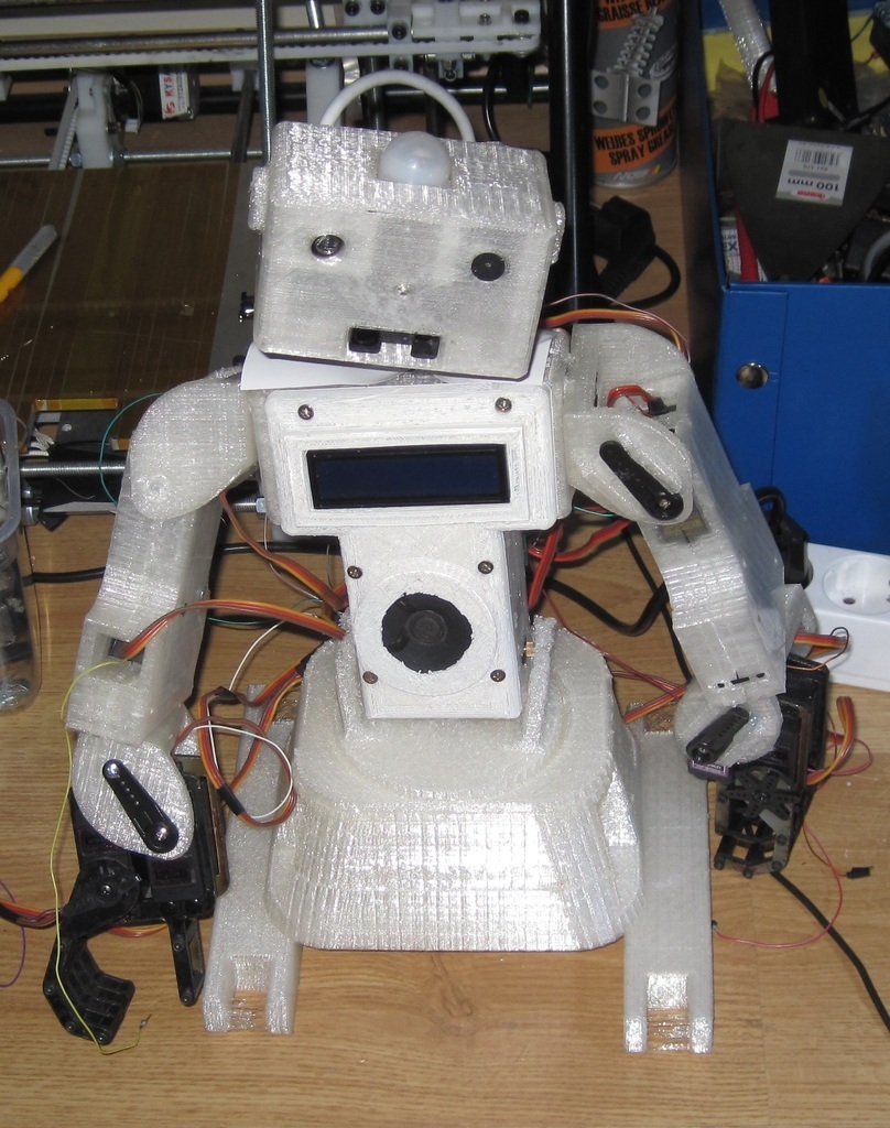 Free 3D file Howme the robot・3D print object to download・Cults