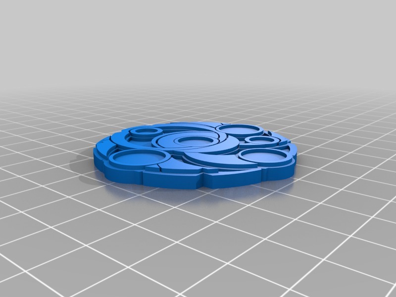 Free 3D file Keyforge Key Token - Multipart V3・3D print design to ...