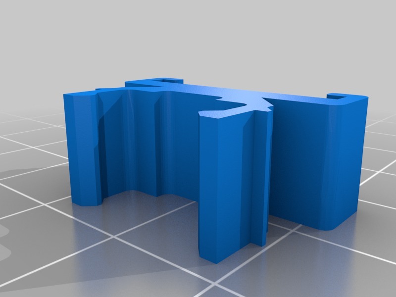 Free 3D file Cable Clip for Aluminium Extrusion With Ribbon Cable ...