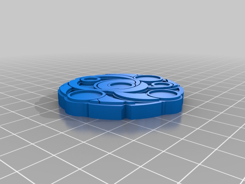 Free 3D file Keyforge Key Token - Multipart V3・3D print design to ...