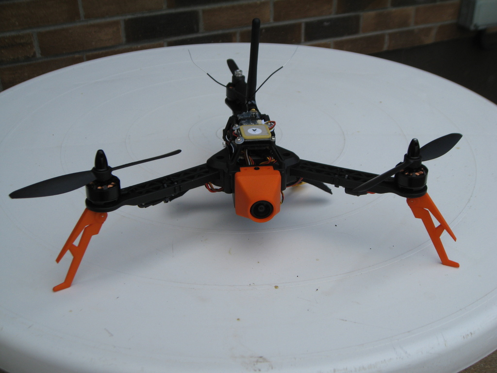 Fichier 3D gratuit Support de caméra Quantum Trifecta Board 🚁・Plan pour ...