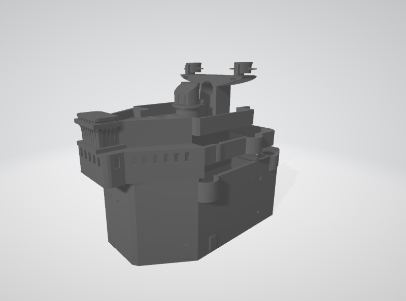 Free 3D file Battleship superstructure・3D print model to download・Cults