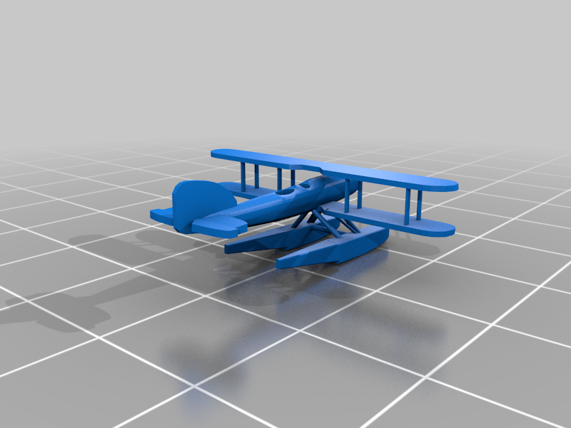 Free 3D file Fairey IIIF - Reconnaissance biplane ️・3D printable model ...