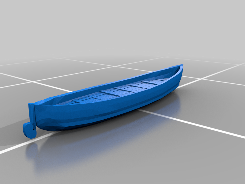 Free 3D file Royal Navy 27ft Whaler・3D printer model to download・Cults