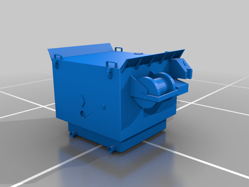 Free 3D file German Mine - Second version・Template to download and 3D ...