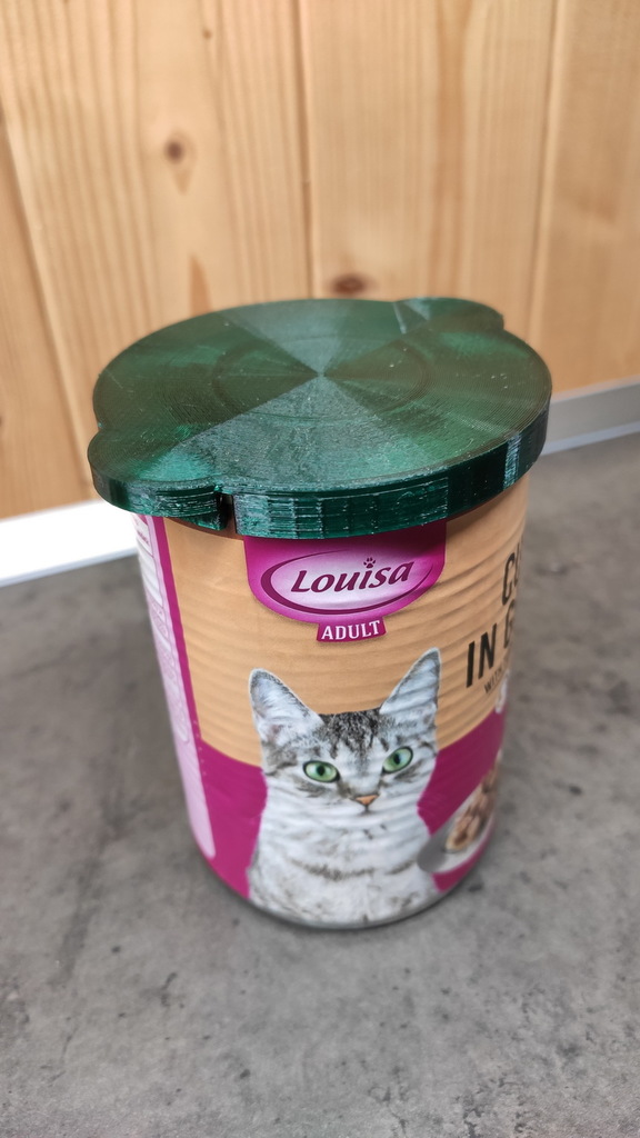 Free STL file Lid for can 75mm・3D print design to download・Cults